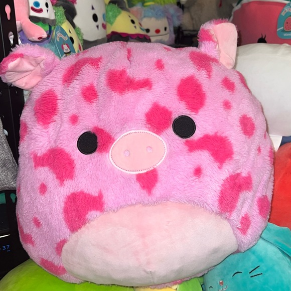 Squishmallows | Toys | Htf Gwendle The Pig Fuzzamallows | Poshmark